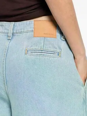 Magda Butrym Pleated Wide-leg Jeans