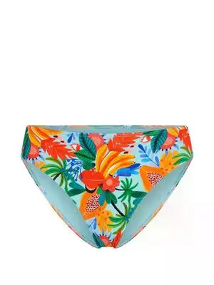 Marlies Dekkers Paradisa Floral Bikini Bottoms - Blue