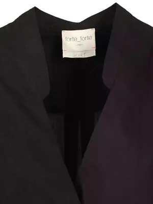 FORTE_FORTE Long-sleeve Shirt - Black
