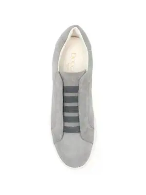 DOUCAL'S Elasticated Suede Sneakers - Grey