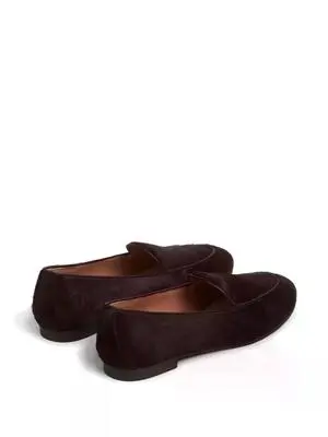 AQUAZZURA Round-toe Loafers - Brown