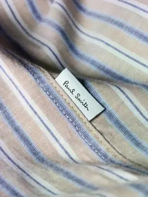 Paul Smith Slub Stripe Cotton Shirt