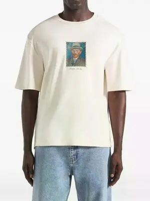 Manière De Voir Anders Almond Blossoms Cotton T-shirt
