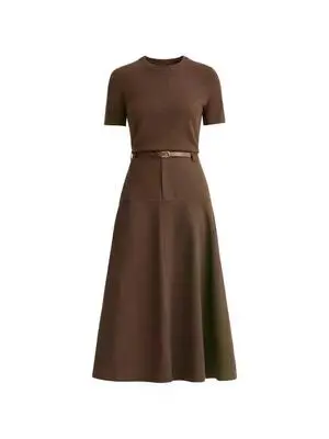 Belted Midi