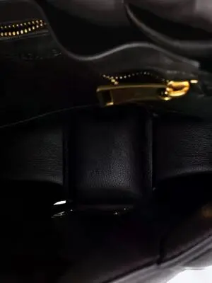 Bottega Veneta Cassette Chain Padded Maxi Intrecciato Leather Crossbody Bag - Brown
