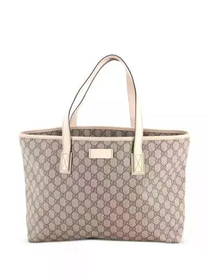 Gucci Plus Gg Coated Canvas Medium Tote Bag