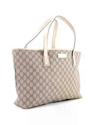 Gucci Plus Gg Coated Canvas Medium Tote Bag