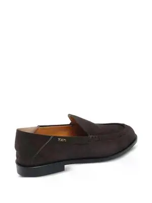 TOD'S Suede Loafers - Brown