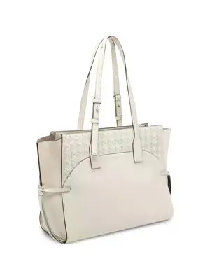 SERAPIAN Maxi Maro Tote Bag With Detachable Pouch - Neutrals
