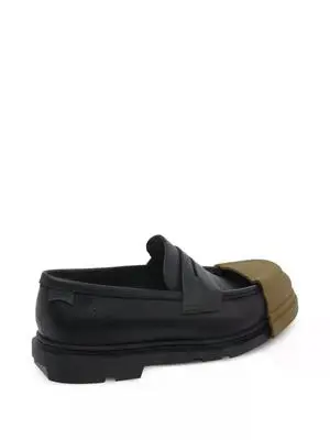 Camper Removable Toe Loafers - Black