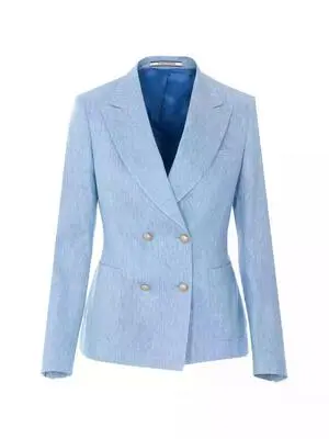 Tagliatore Double-breasted Blazer - Blue