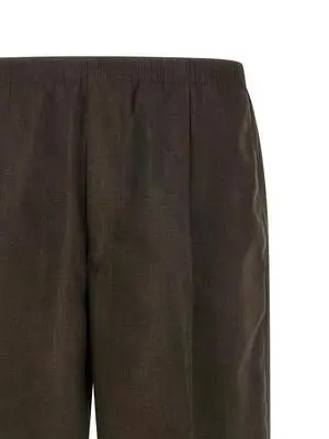 CELLAR DOOR Arno Pleated Bermuda Shorts
