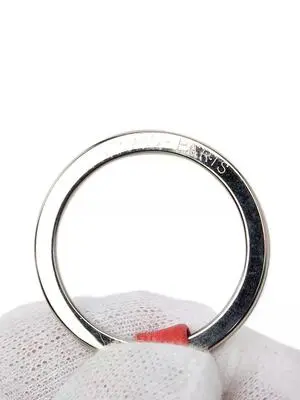 Hermès Milo Lambskin Carmen Ring Key Chain 2015-2025 - Orange