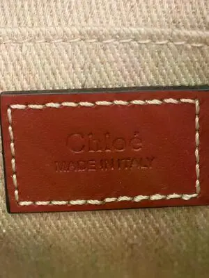 Chloé 2010-2026 Mini Canvas Woody Satchel