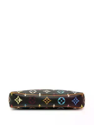 LOUIS VUITTON 2004 Monogram Multicolore Pochette Accessoires - Black