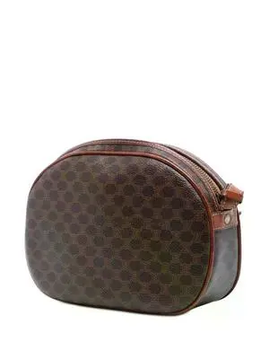 Celine 2007 Macadam Coated Canvas Crossbody Bag