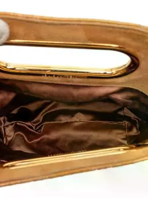LOUIS VUITTON 2008 Monogram Motard After Dark Clutch - Brown