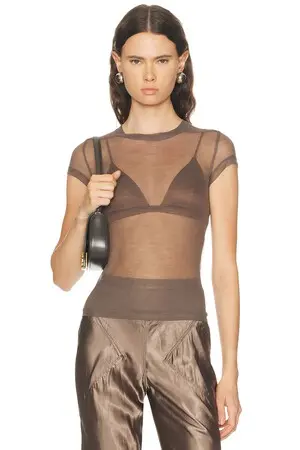 Rick Owens Sheer T-shirts For Women