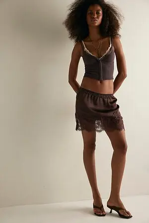 Free People Simply Soft Corset Cami - Fudge