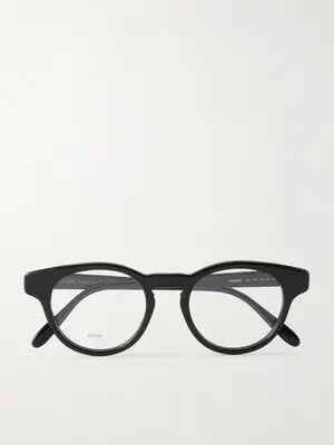 Loewe Round-frame Acetate Eyeglasses - Black