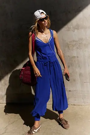 Free People Take Off Onesie - Electric Shock