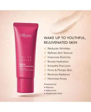 SKIN CHEMISTS Retinol Bakuchiol Night Moisturizer 50ml