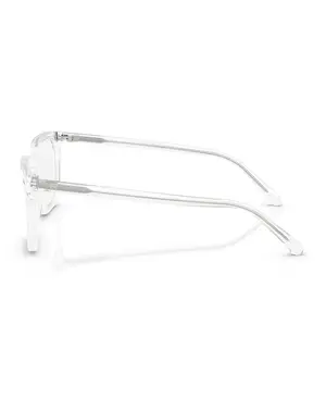 Ralph Lauren Rectangle Full Rim Eyeglasses - Transparent