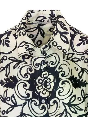 MAURIZIO PECORARO Printed Long-sleeved Shirt