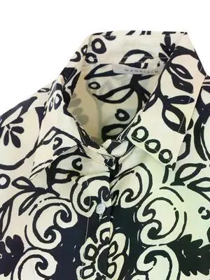 MAURIZIO PECORARO Printed Long-sleeved Shirt