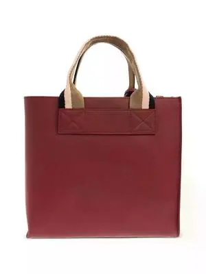Furla Leather Tote Bag - Red