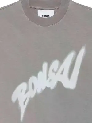 BONSAI Logo-print T-shirt