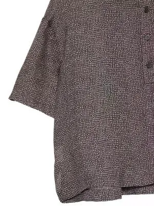 ALYSI Polka-dot Polo Top
