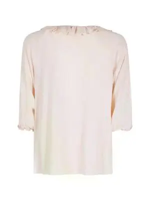 Seventy Ruffled V-neck Top