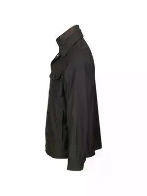 MOORER Dulac-pum Buttoned Chest-pocket Overshirt