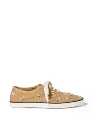 Miu Miu Embroidered Sneakers For Women