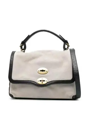 ZANELLATO Small Postina Bag - Grey
