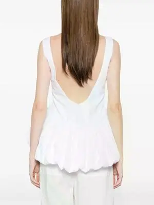 RÓHE Voluminous Peplum Top