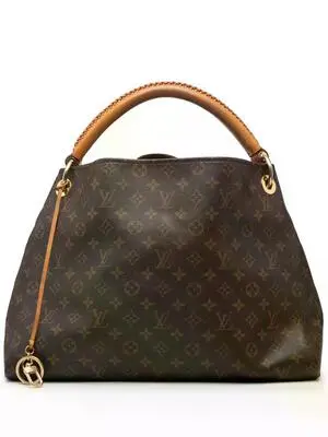 LOUIS VUITTON 2010 Monogram Artsy Mm Hobo Bag - Brown