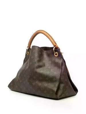LOUIS VUITTON 2010 Monogram Artsy Mm Hobo Bag - Brown
