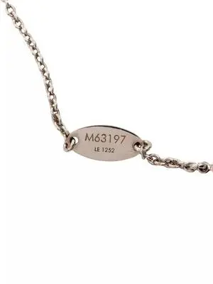 LOUIS VUITTON 2022 Plated Essential V Supple Necklace - Silver