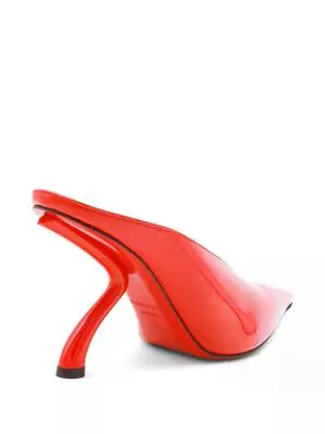 FERRAGAMO Itaca Sculpted Leather Mules