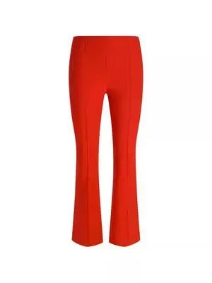 Vince Mid-rise Cropped Trousers - Red