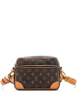 LOUIS VUITTON Monogram Canvas Nil Messenger Bag - Brown