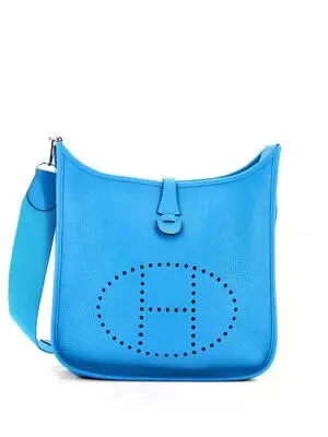 Hermès Evelyne Bag Gen Iii Clemence Pm Crossbody Bag - Blue