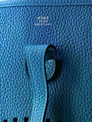 Hermès Evelyne Bag Gen Iii Clemence Pm - Blue