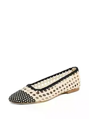Staud Nell Crochet Ballet Flats