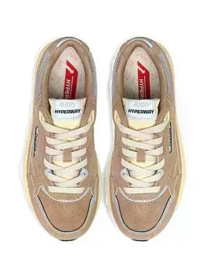 AUTRY Hyperway Lace-up Sneakers - Brown