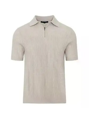 Patrick Assaraf Button Down Polos For Men