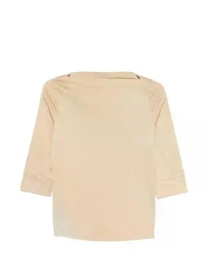 AROVESCIO Boatneck Top - Neutrals