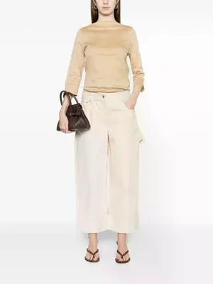 AROVESCIO Boatneck Top - Neutrals